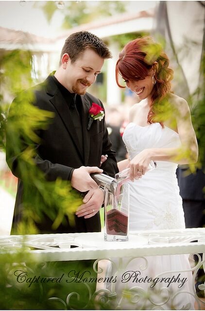 Wedding Unity Sand Ceremony - Marriage Notary and Wedding Officiant