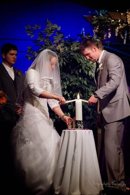 Wedding Unity Candle Ceremony - Marriage Notary and Wedding Officiant